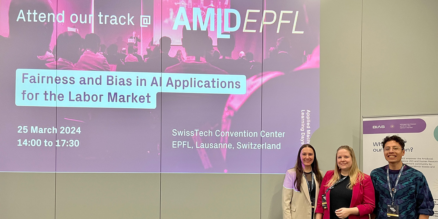BIAS at the Applied Machine Learning Days AMLD 2024 | BFH