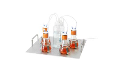 Gassing system for shake flasks | BFH
