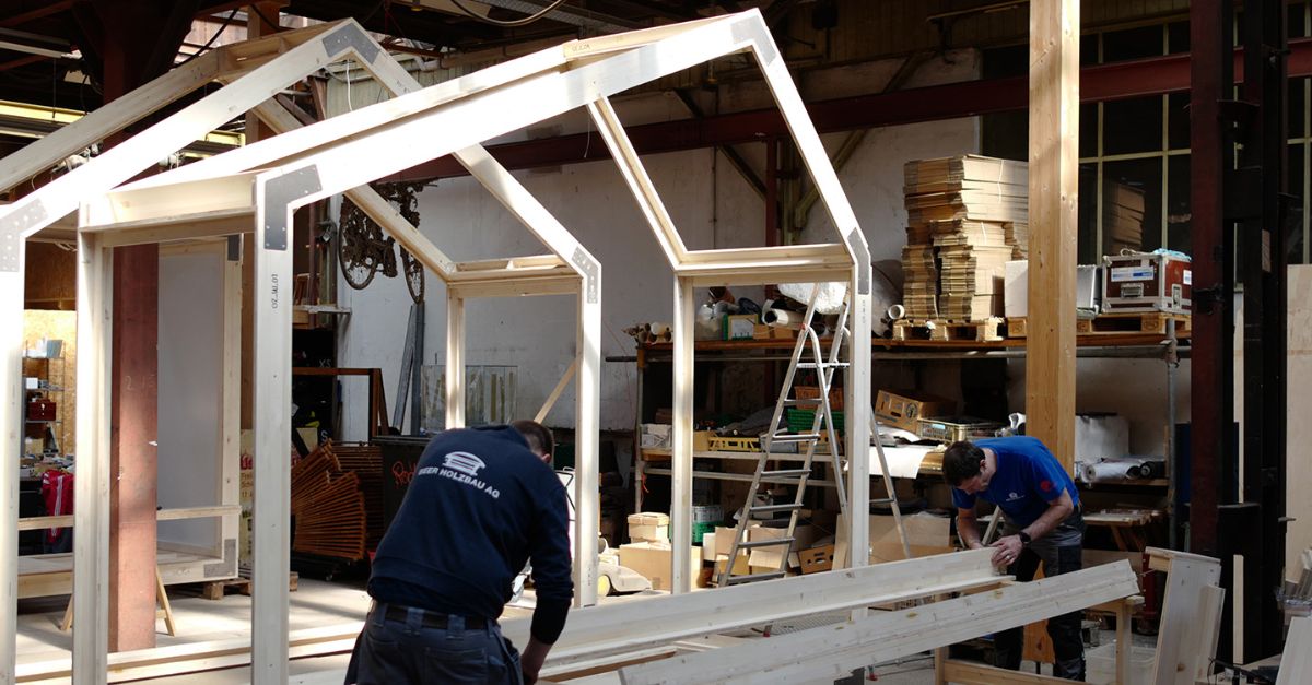 Modular buildings for interim use: First prototypes created | BFH