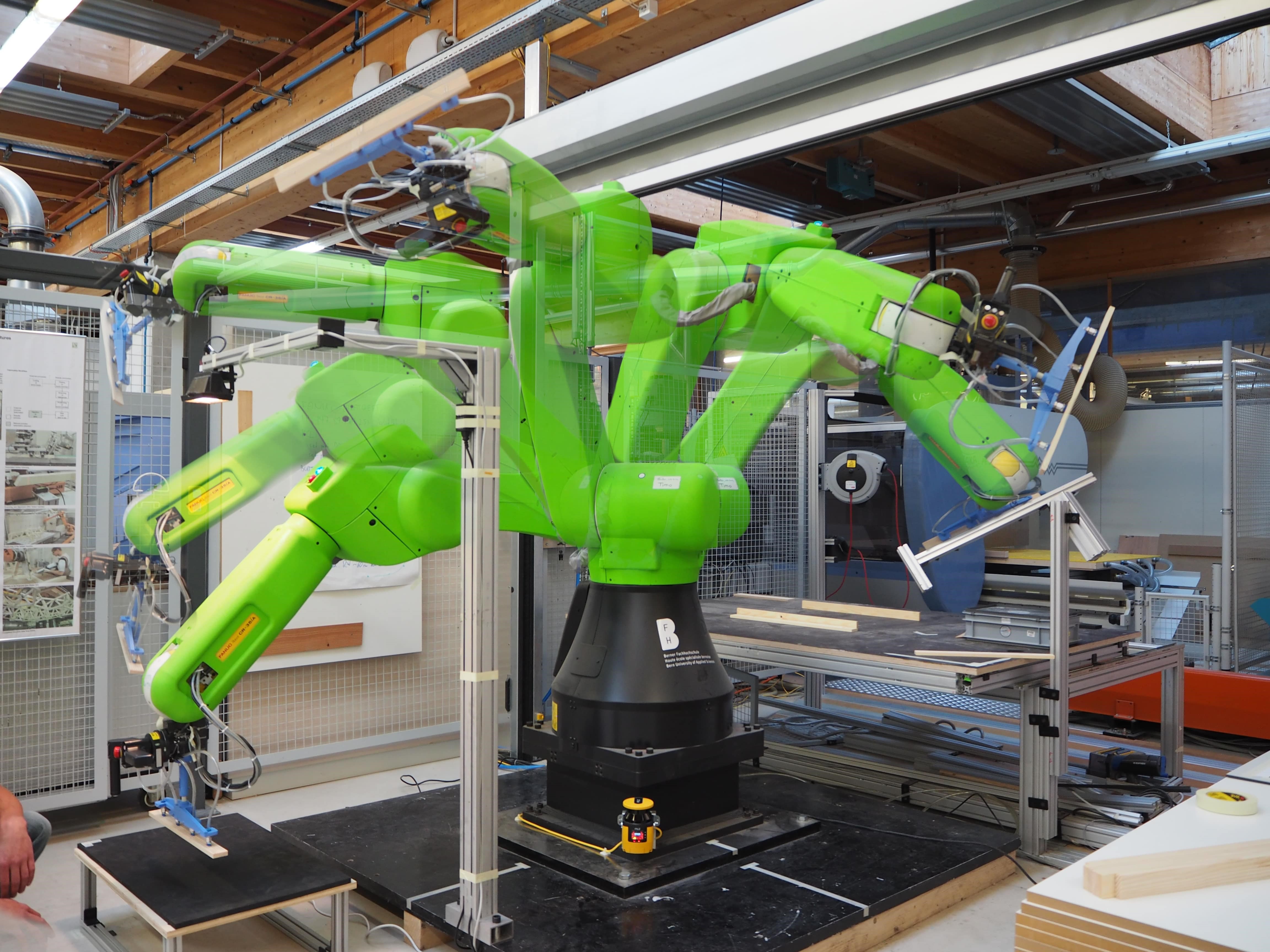 A smart factory for timber construction | BFH