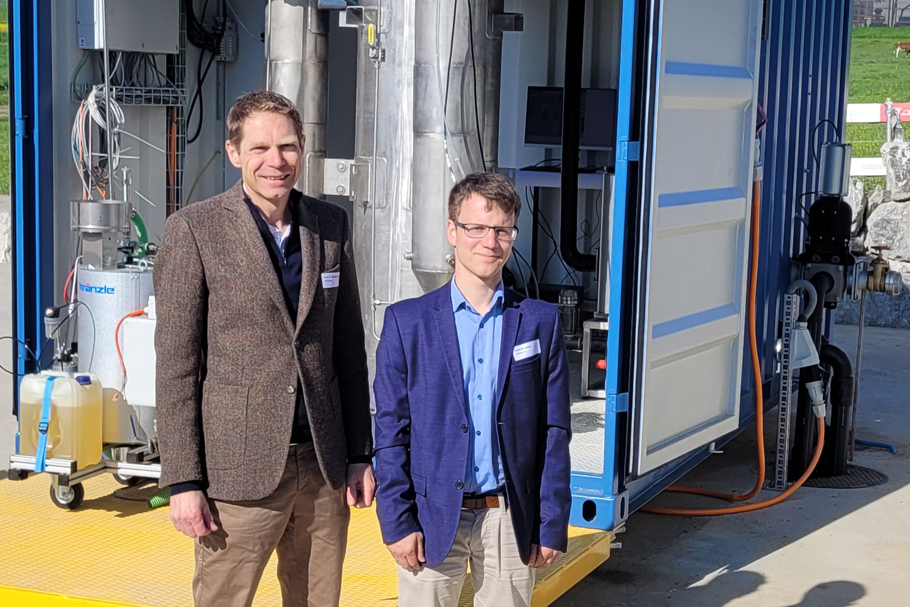Neue Biogasanlage mit BFH-HAFL-Prototyp | BFH